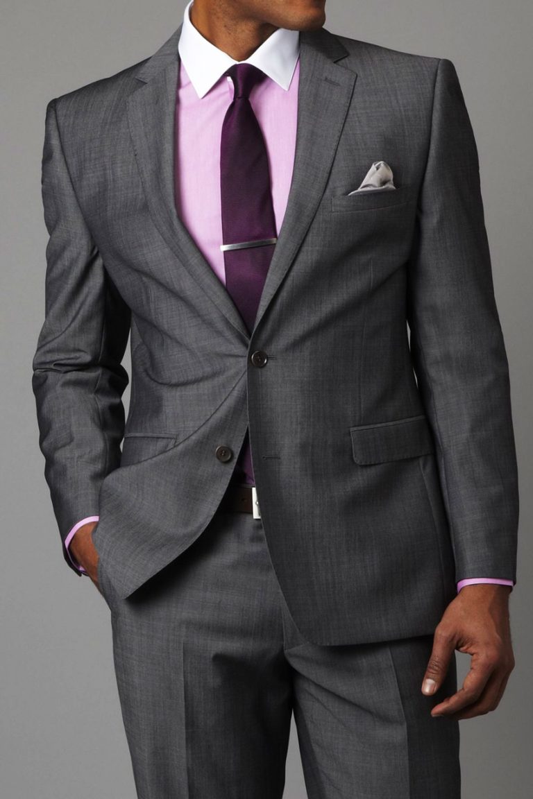 Cách Phối Cà vạt và Sơ mi đi với Com lê xám - Cà vạt cao cấp - Cavat ...